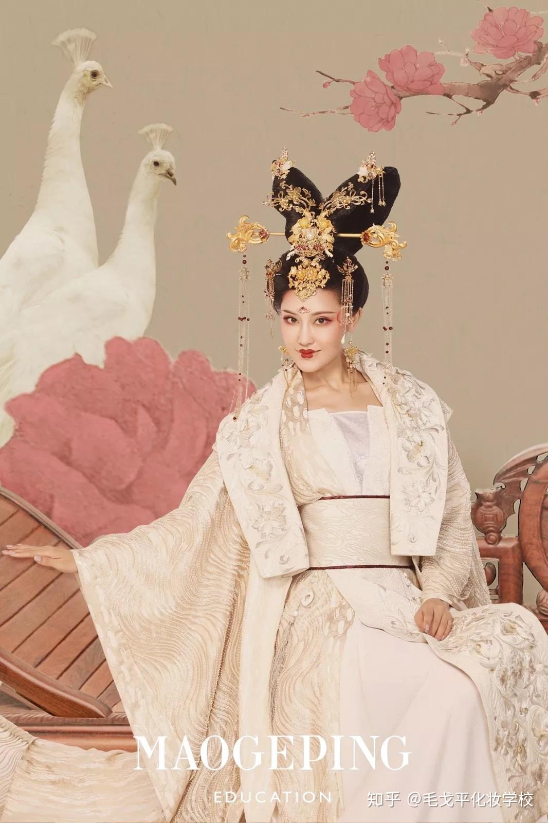 气蕴东方｜北京毛戈平形象设计影视班学员用美妆作品讲述历史 - 知乎