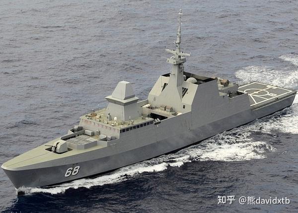 现代军舰隐身的开山之作：拉法叶级巡防舰之三---新加坡无畏级护卫舰 - 知乎
