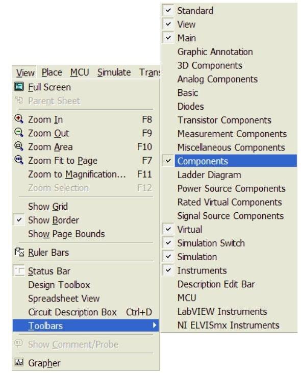 知乎盐选 | 2.1 Multisim 10 元件库及其使用