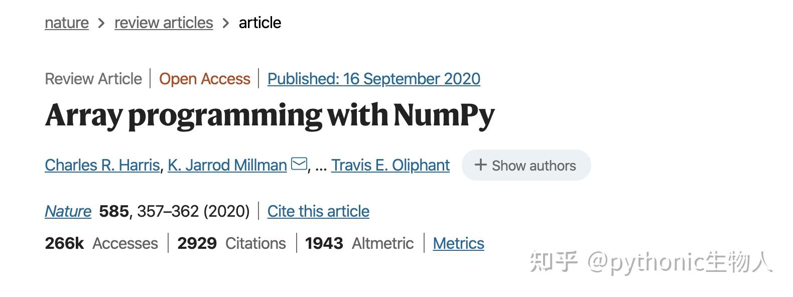 如何最简单、通俗地理解Python的numpy库？ - 知乎