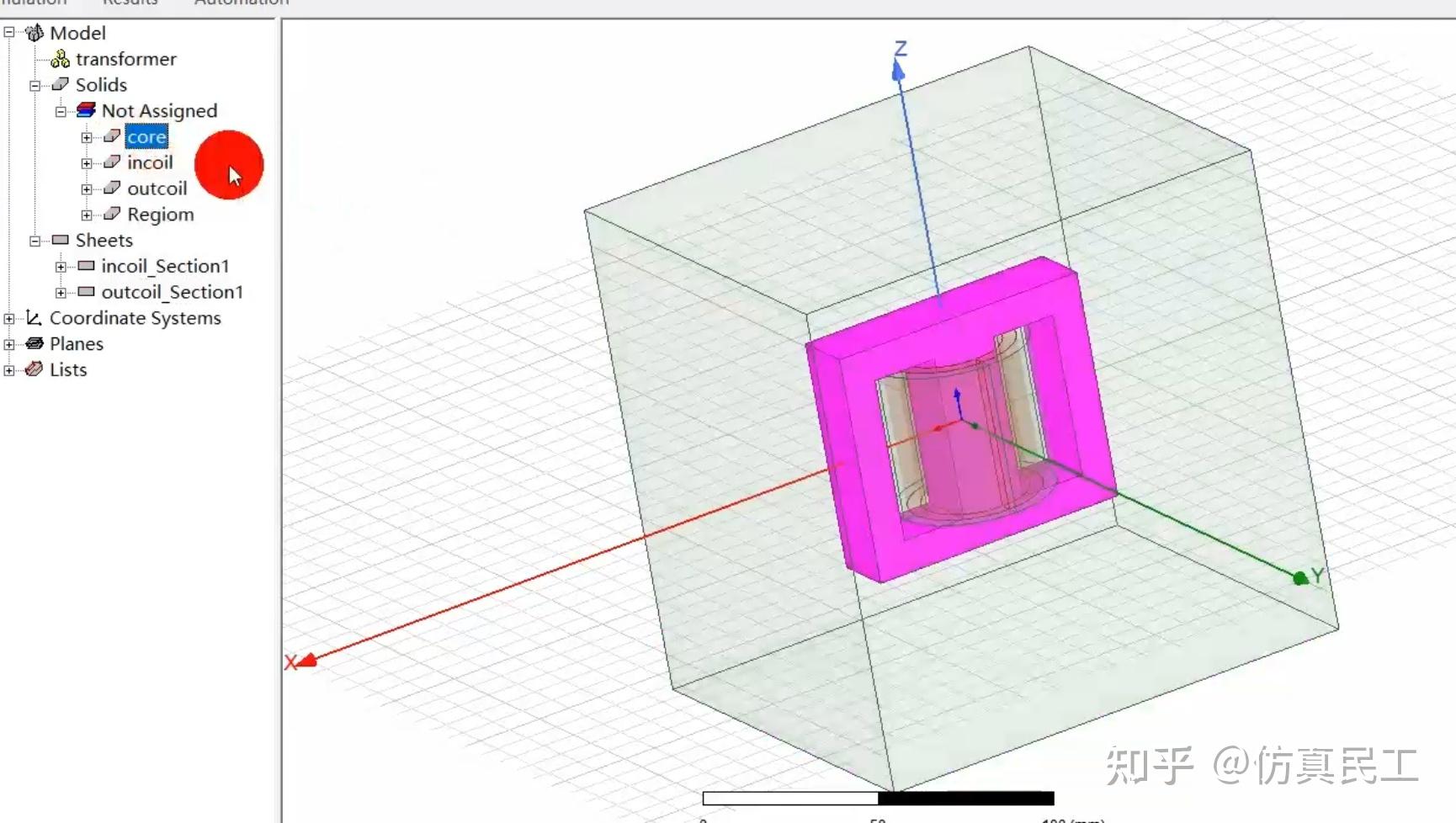 ANSYS Maxwell3D仿真案例：变流变压器仿真 - 知乎