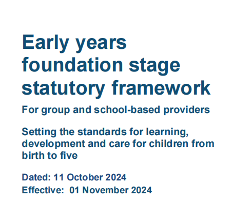 英国2024全新EYFS《早期教育学习框架》中英版 - 知乎