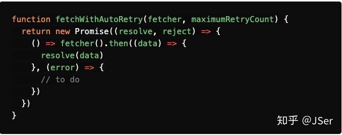 BFE.dev前端刷题64 - Promise reject的时候自动retry - 知乎