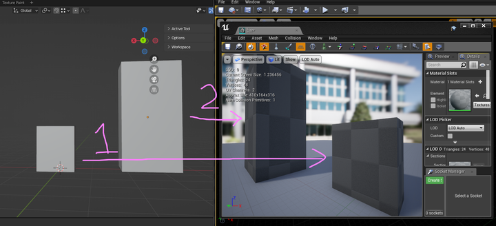 Keeping optimization on Blender to UE4 20220901 - 知乎