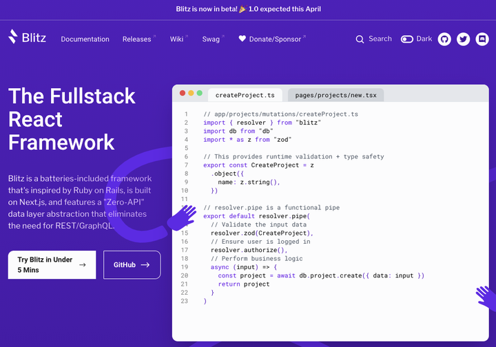Blitz.js 一体化开发 (1.2)：与 Next.js 进行权衡 - 知乎