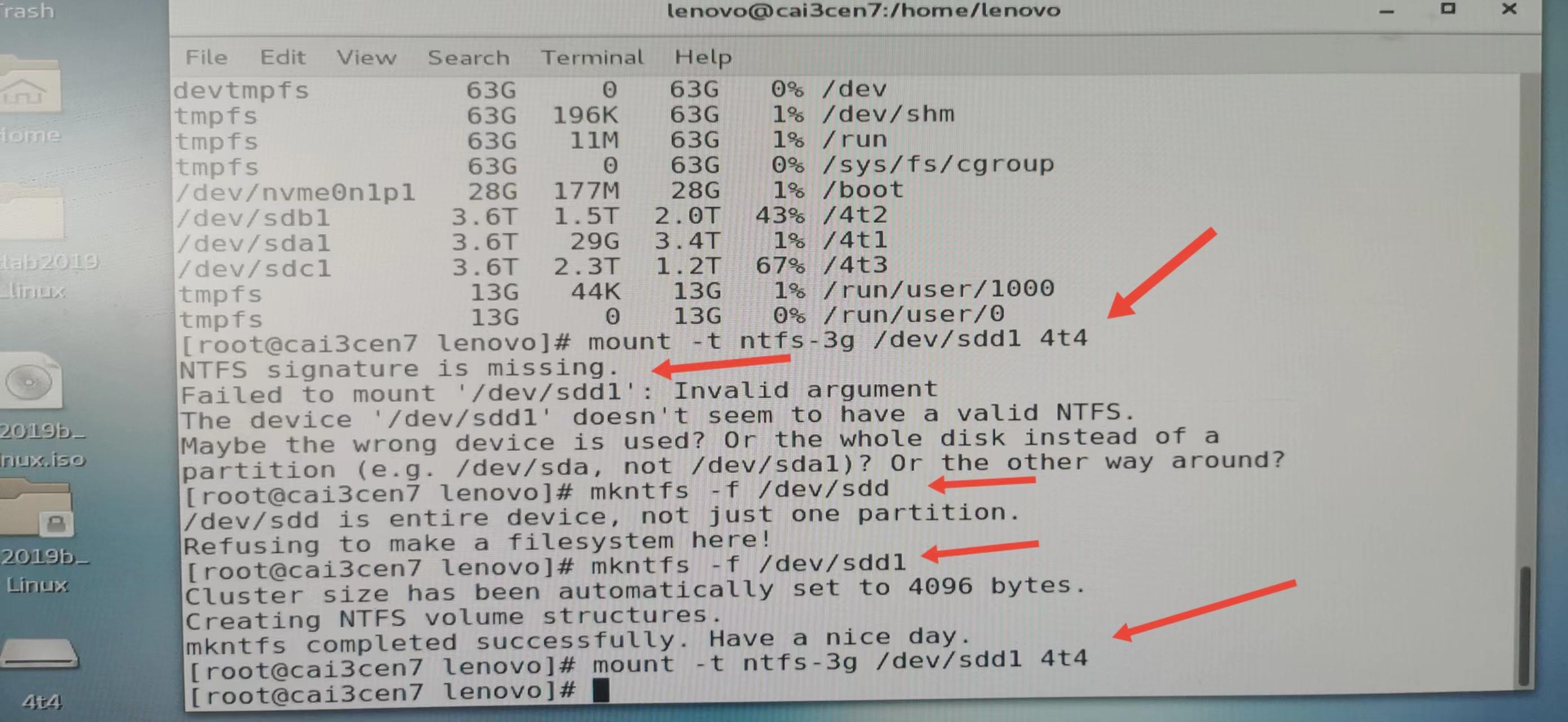 NTFS signature is missing解决linux无法挂载硬盘问题 - 知乎