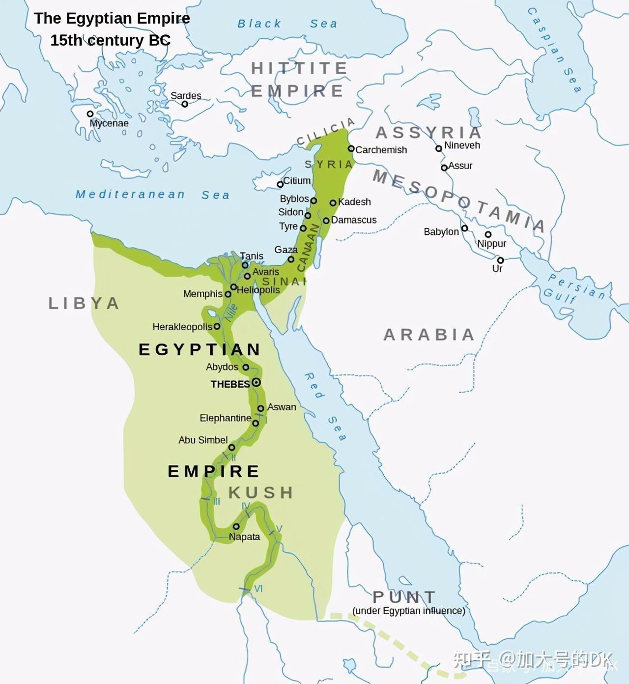 古埃及朝代历史简表，古埃及王朝时间轴大盘点，纯干货收藏——古埃及简史1 - 知乎