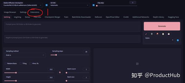 Stable Diffusion界面操作指南 - 知乎