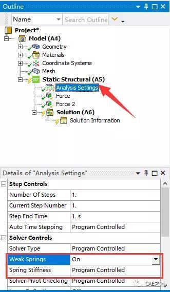 ANSYS实用功能详解（一）——弱弹簧 - 知乎