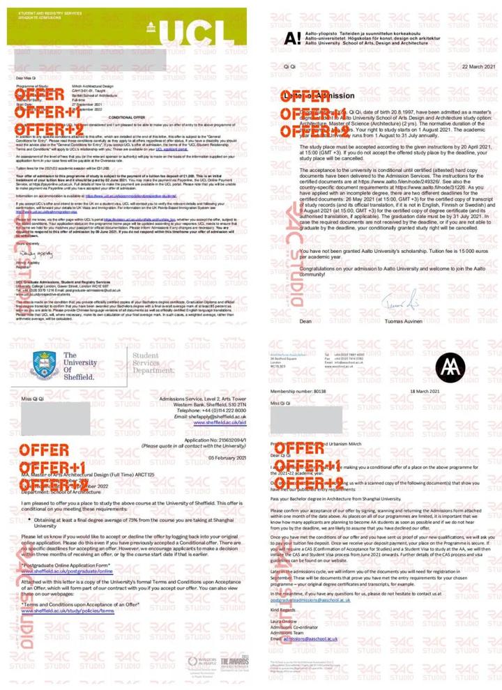 2021经验谈【73】| 上海大学学姐的高效申请之路，一举拿下阿尔托/查尔姆斯/UCL/AA/谢菲等offer - 知乎