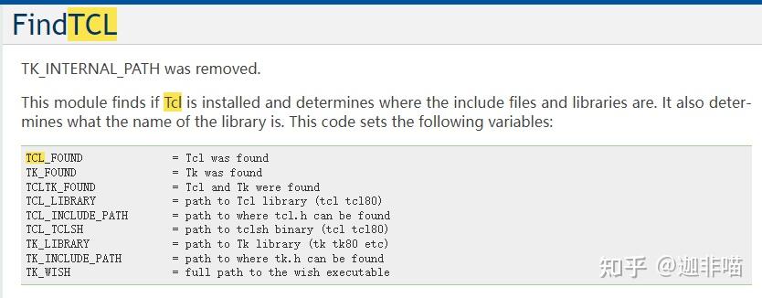 Win11+CMake+FindTCL输出TCLTK信息 - 知乎
