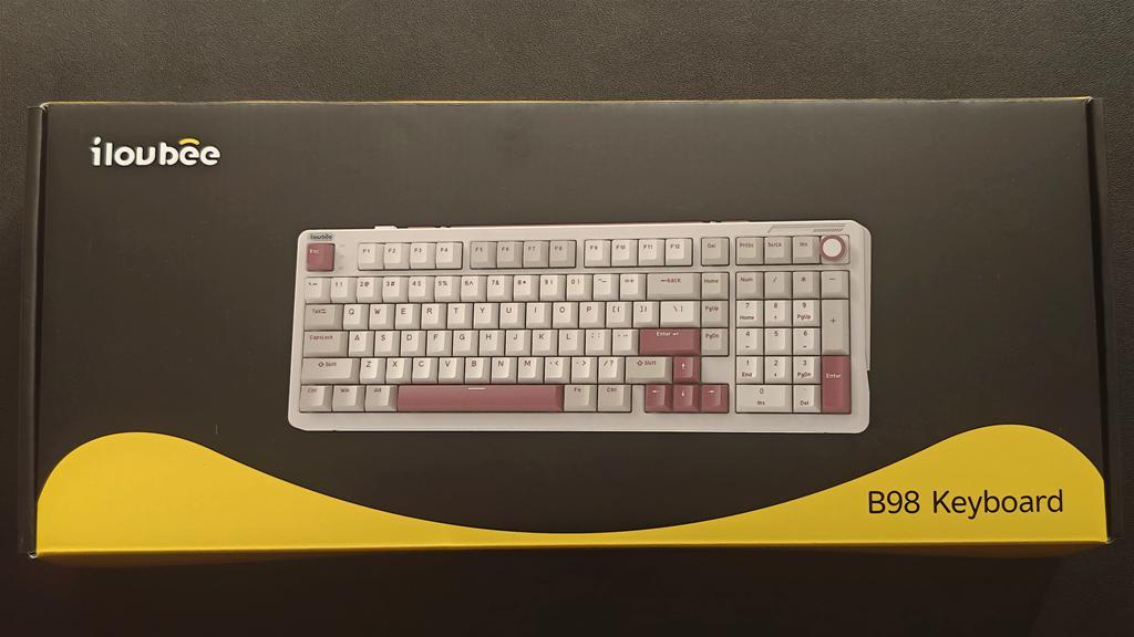 复古高颜值、麻将音好手感！iLovbee B98 三模胶坨坨机械键盘体验 - 知乎