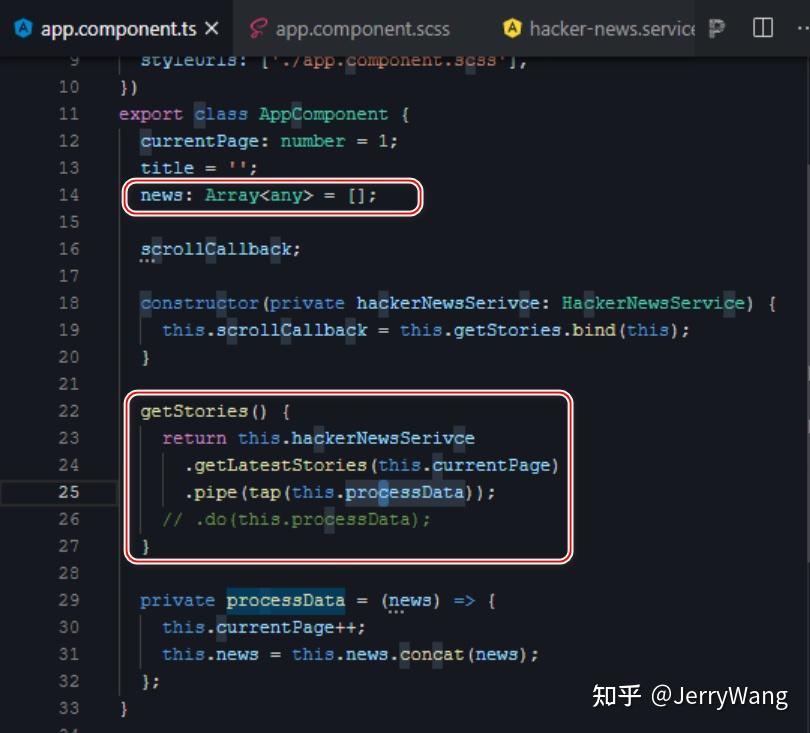 使用 RxJs 实现一个支持 infinite scroll 的 Angular Component - 知乎