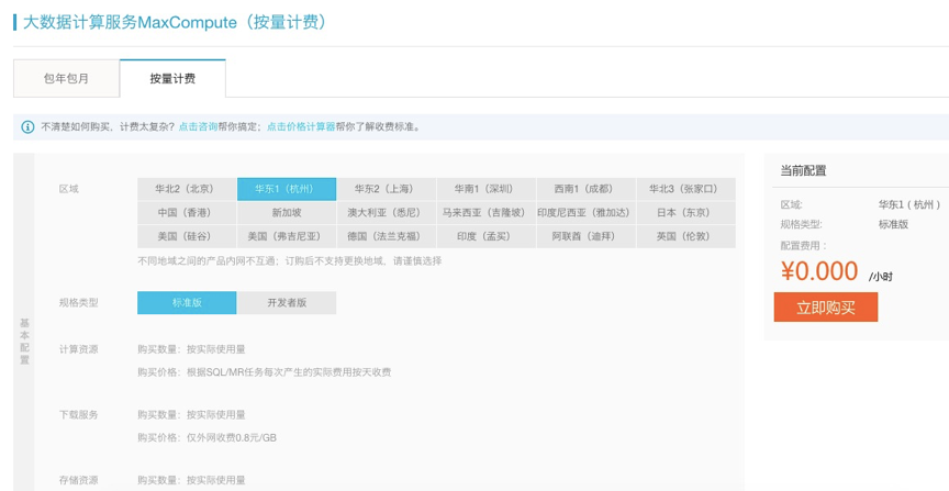 MaxCompute规格详解 让您花更低的成本获得更高的业务价值 - 知乎