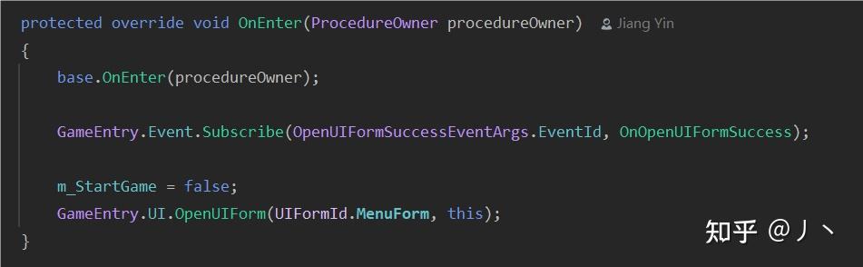 GameFramework学习记录-流程之ProcedureMenu深度剖析（二） - 知乎