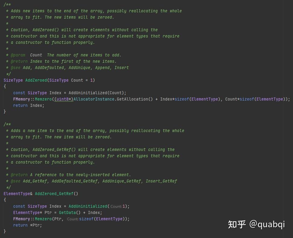 UE4的TArray（二） - 知乎