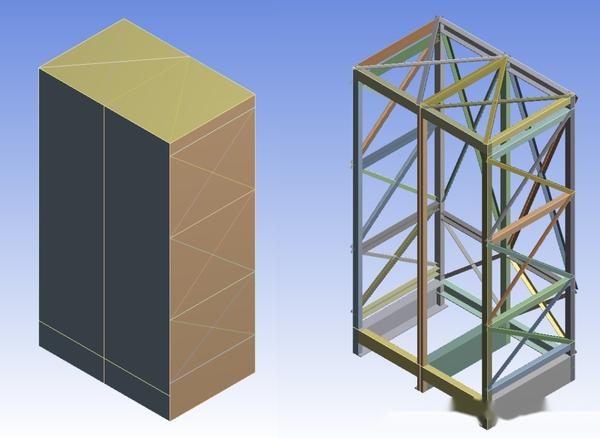 ANSYS Workbench梁壳结构谱分析（一）梁壳建模 - 知乎