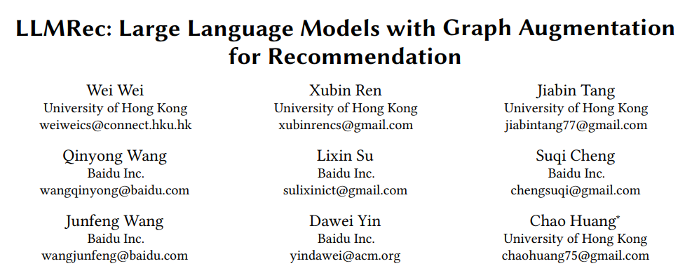 WSDM2024 | LLMRec: 基于大语言模型图数据增强的推荐系统 - 知乎