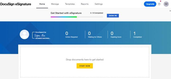 DocuSign Technical Consultant: 管理员账号激活和DocuSign界面概述与快捷签署演示 - 知乎