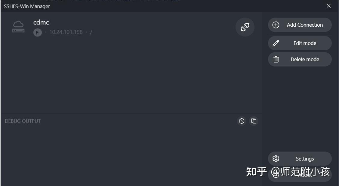 使用winfsp+sshfs-win 将linux挂载到Windows - 知乎