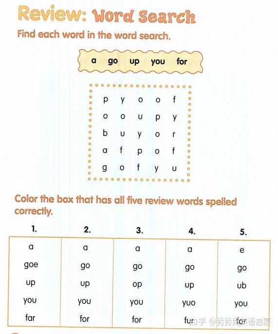 sight words 学习全攻略 - 知乎