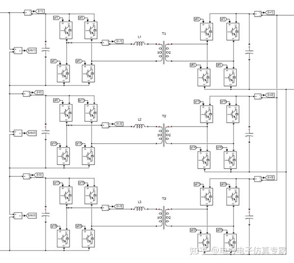 DAB双有源全桥变换器（二）输入串联输出并联ISOP-DAB的反下垂均压/均流控制仿真 - 知乎