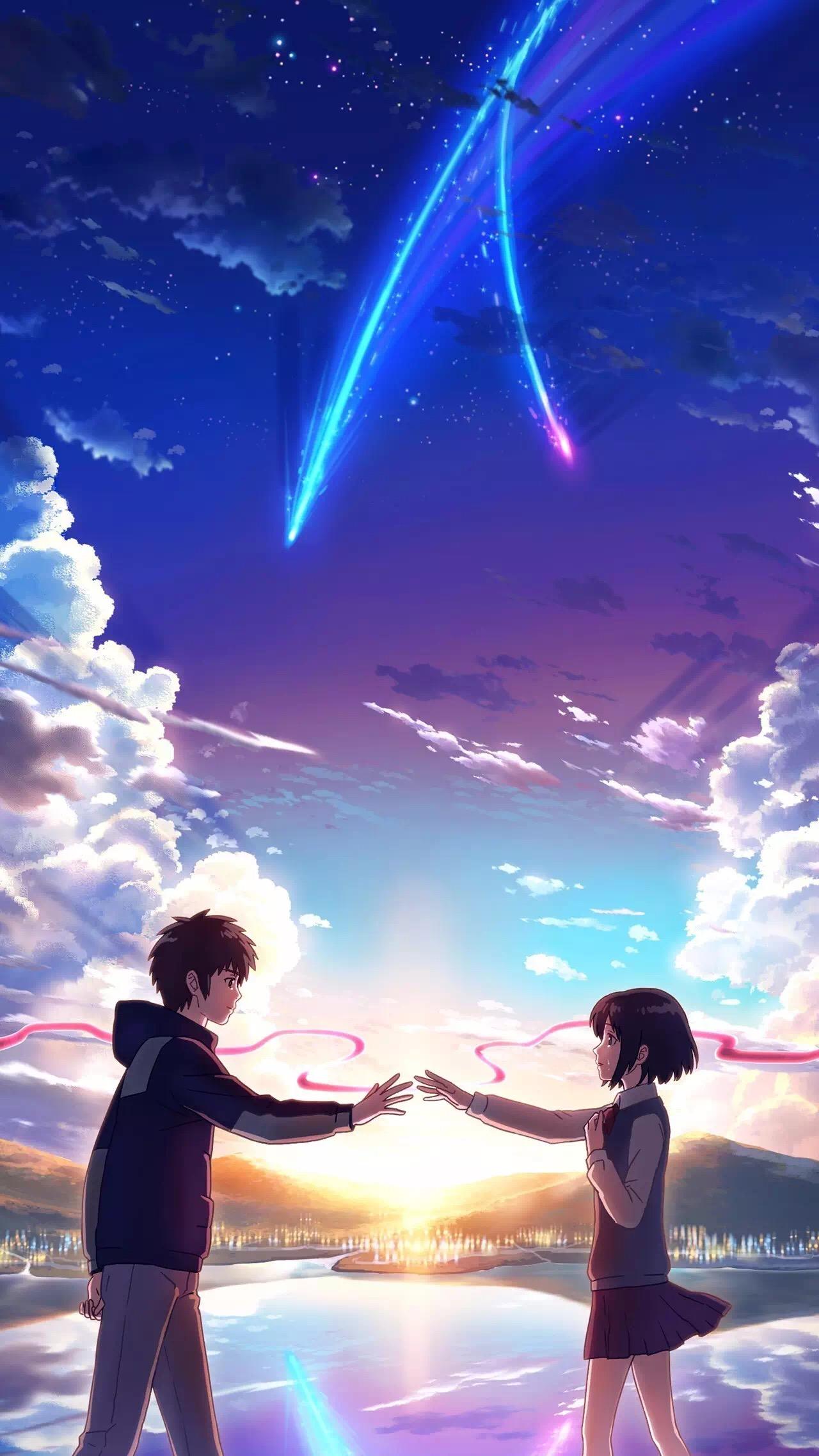 《你的名字。》中有哪些超漂亮的可以当壁纸的场景呢？ - 知乎