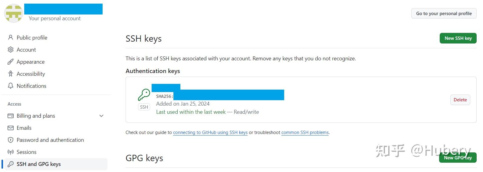 windows配置多个ssh key和git账号 - 知乎