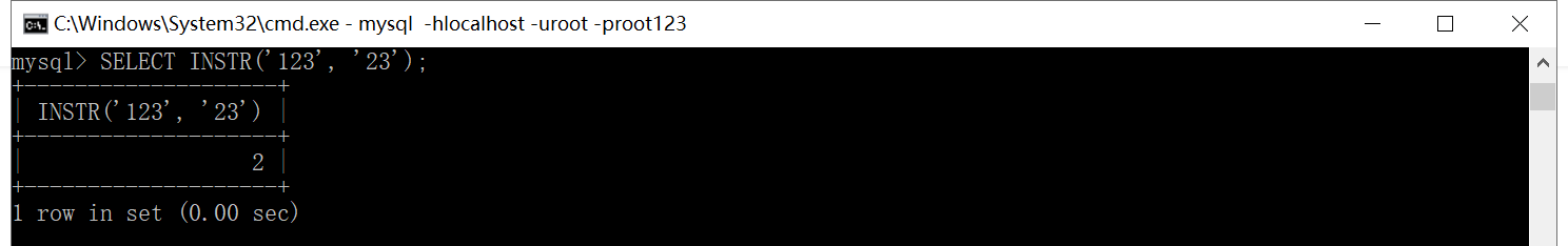 Mysql Instr 函数用法 知乎
