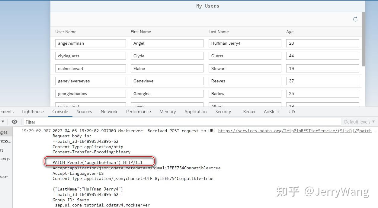 SAP UI5 OData V4 表格控件的批量修改 - 知乎