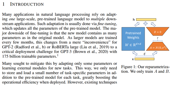LoRA：大语言模型参数高效性微调方法 - 知乎