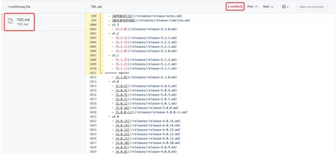面向 GitHub 新手的 Pull Request 冲突解决指南 | 开源文档项目管理 - 知乎