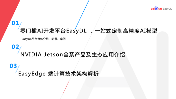 直播实录|百度大脑EasyDL·NVIDIA专场 产品介绍及AI端计算技术架构解析 - 知乎