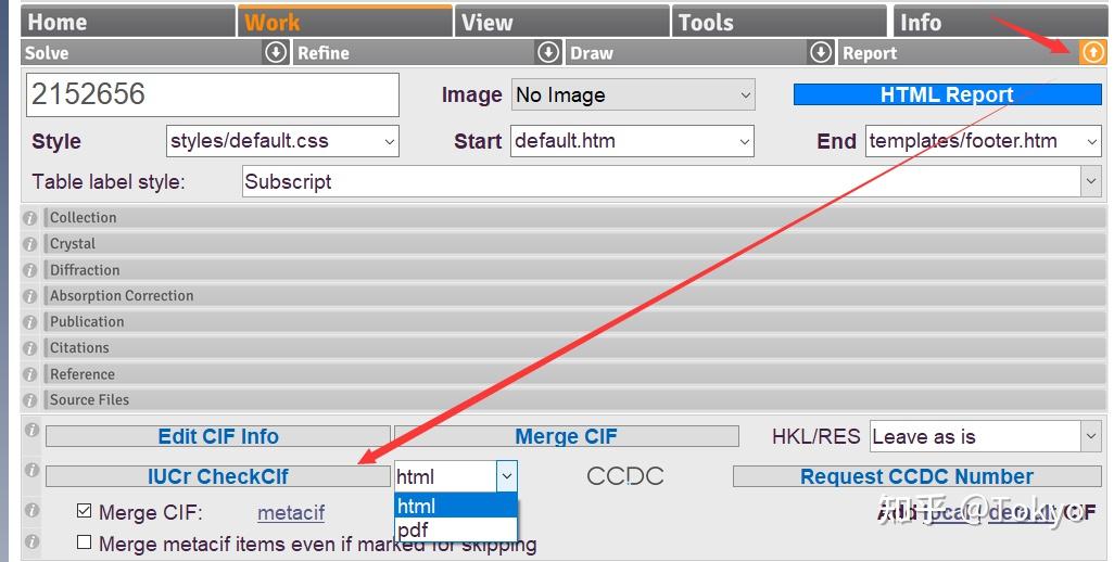 晶体数据CIF验证报告 - 知乎