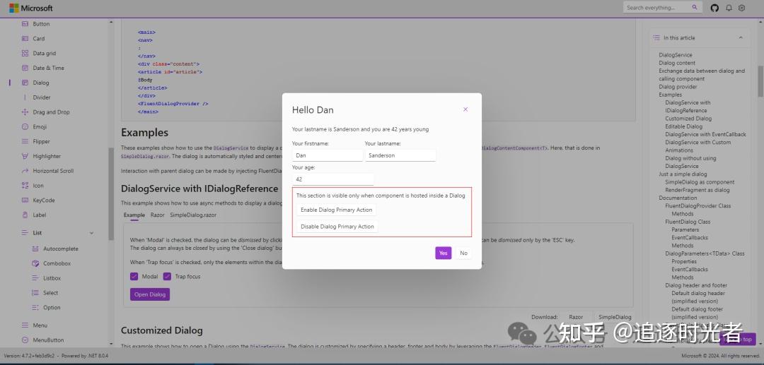 微软官方开源免费的blazor Ui组件库 Fluent Ui Blazor 知乎 1086