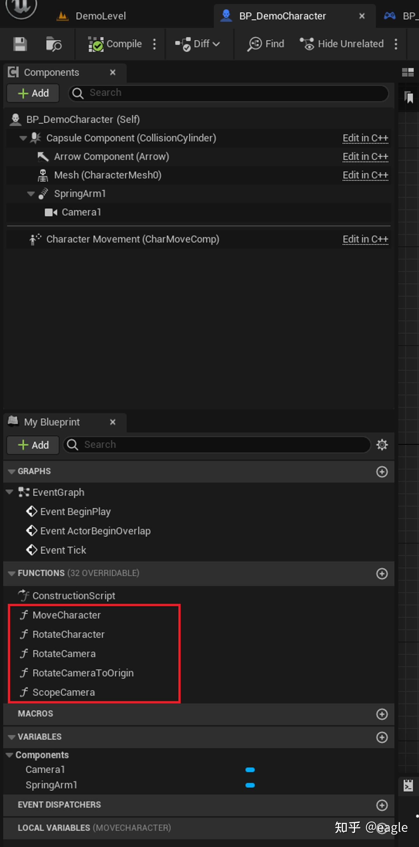 【UE5】人物控制与视角移动 - 知乎