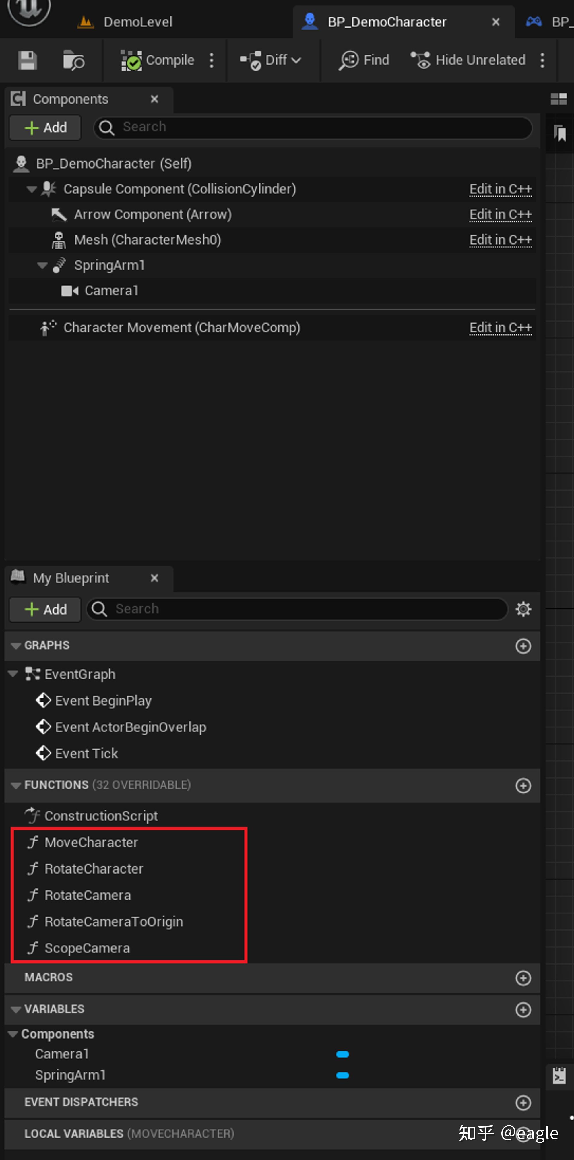 【UE5】人物控制与视角移动 - 知乎