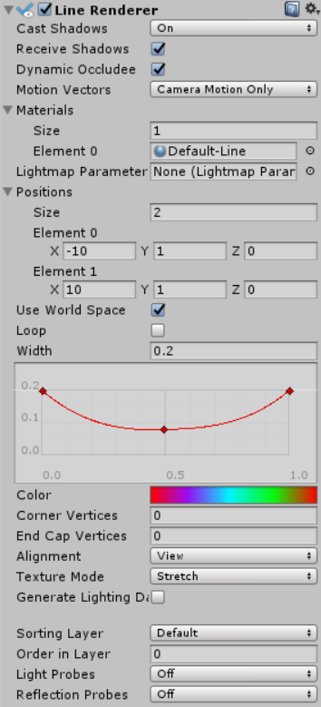【Unity3D】线段渲染器LineRenderer - 知乎