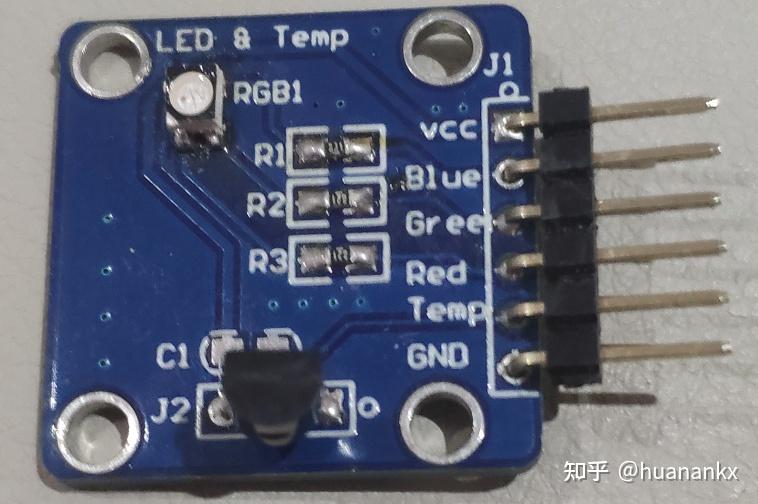 温湿度实验(DS18B20)及3色LED - 知乎