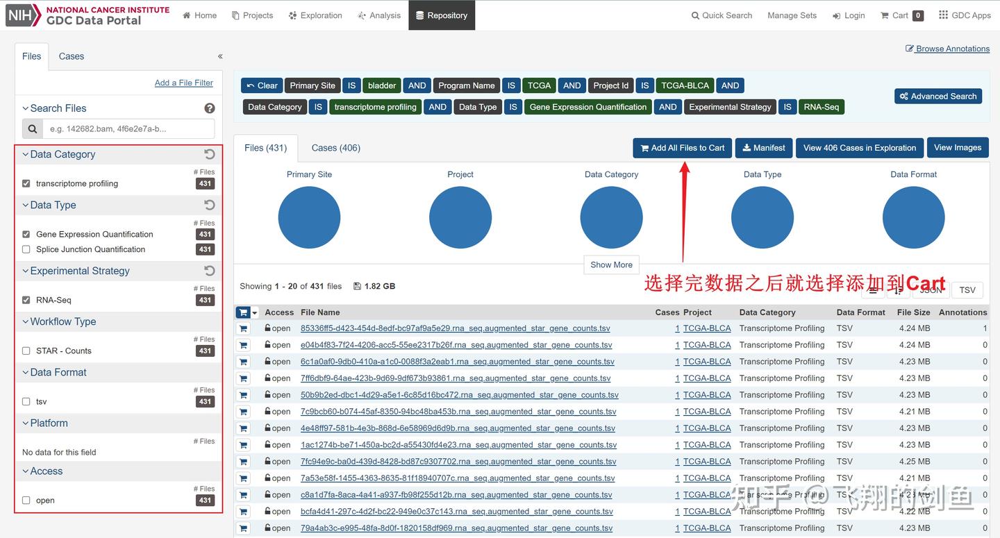 TCGA挖掘：下载整理转录组数据（无需json文件） - 知乎