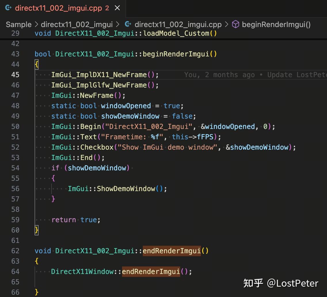 DirectX11学习例子002: directx11_002_imgui 集成ImGui界面库 - 知乎