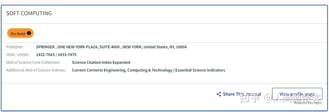 soft computing期刊咋样? - 知乎