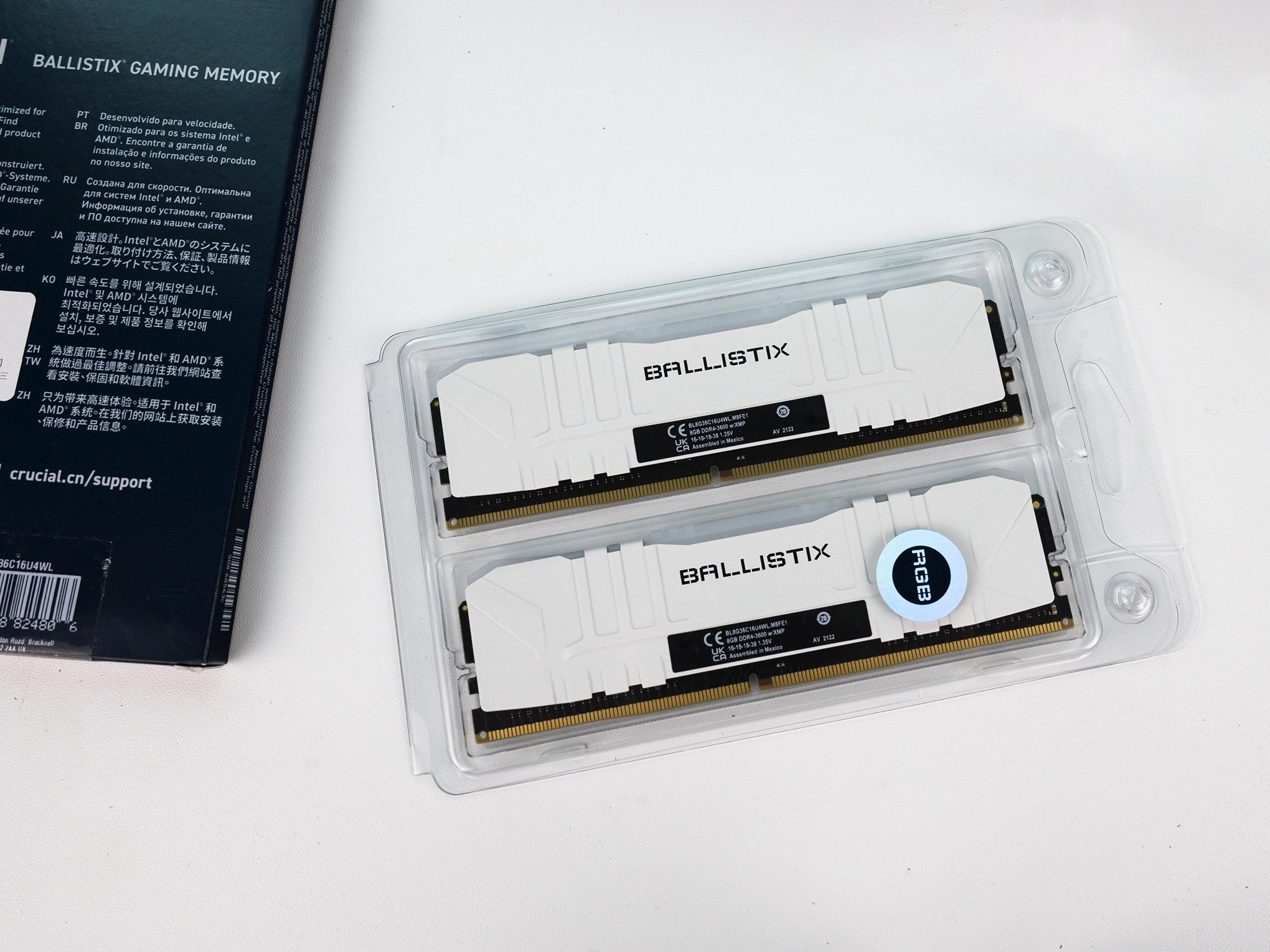 原厂美光C9BLM颗粒——英睿达Ballistix铂胜RGB内存超频记录