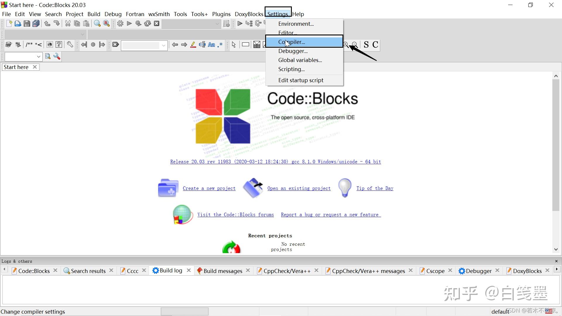Code Blocks安装和汉化配置 知乎