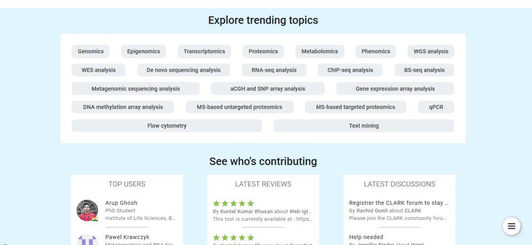 生物信息神奇网站系列（六）：Omictools - 知乎