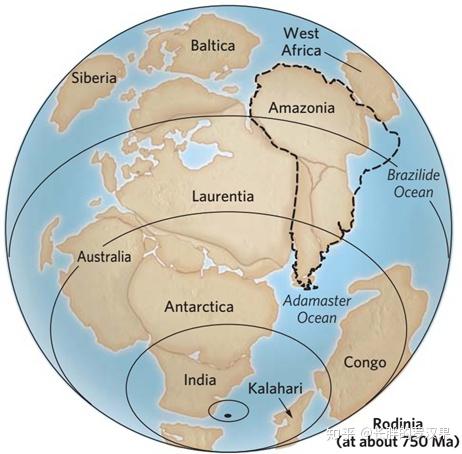 十一、地球传记-1(从Rodinia到Laurentia和Gondwana） - 知乎