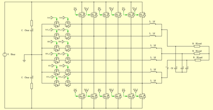 T-NPC三电平逆变器-开环仿真 - 知乎