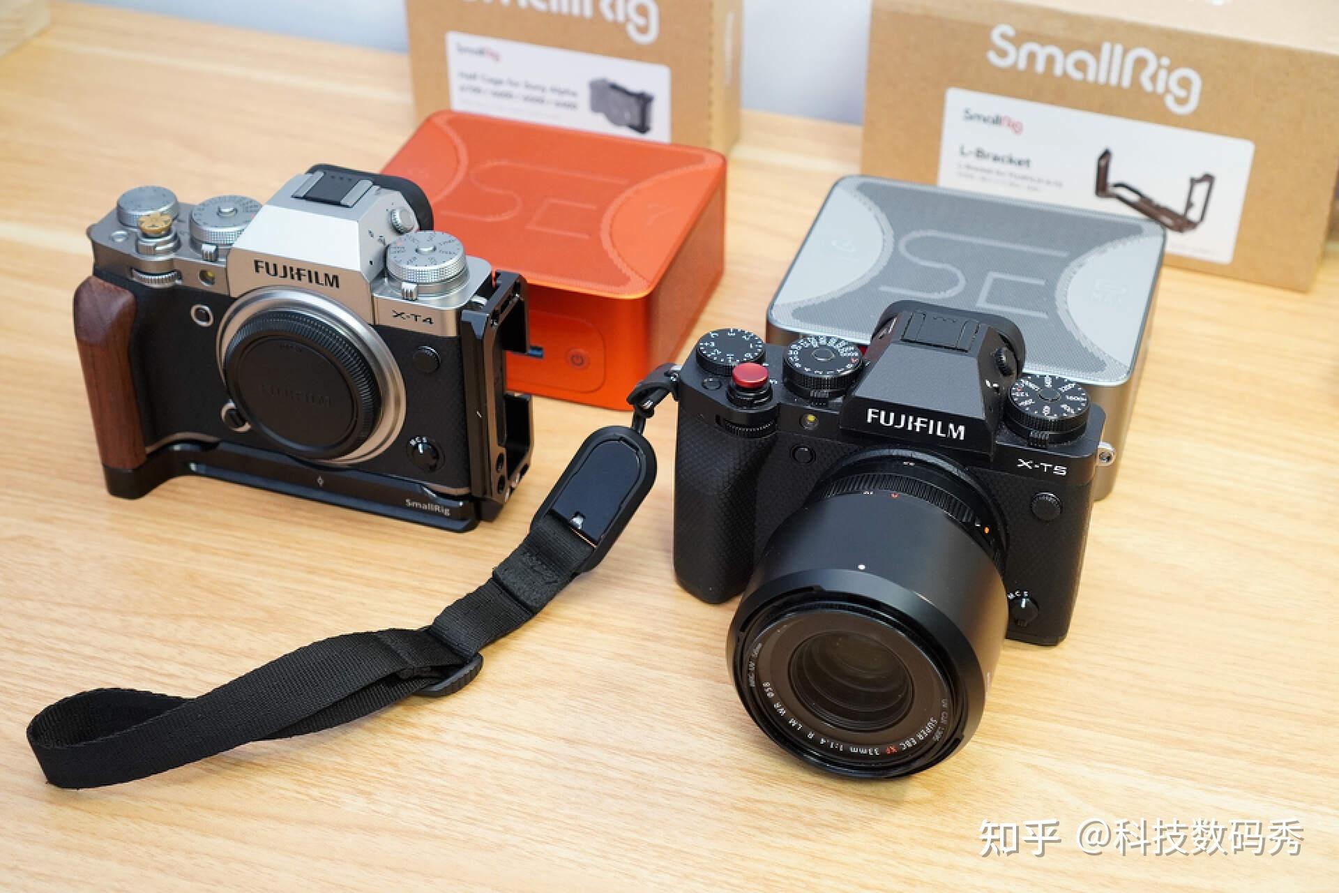 数码博主设备分享，富士XT5+索尼A6600+斯莫格兔笼L型手柄竖拍板 - 知乎