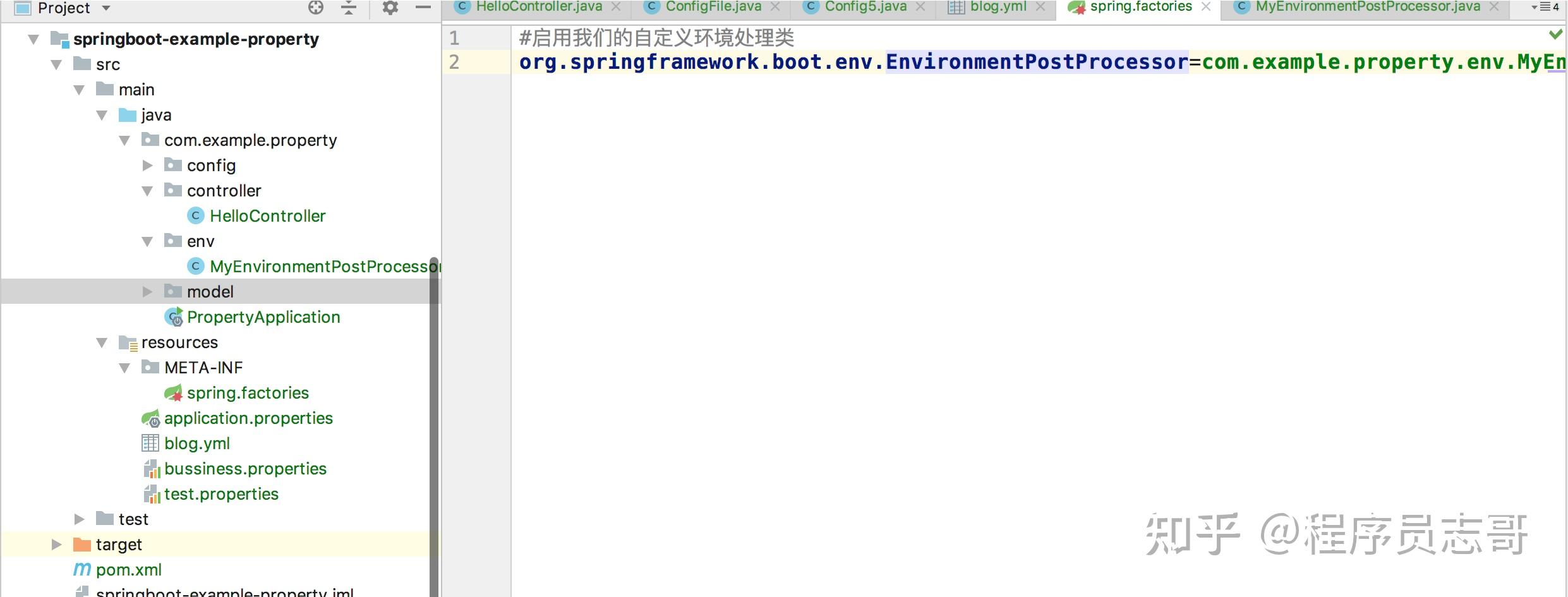 浅谈SpringBoot加载配置文件的几种实现方式 - 知乎