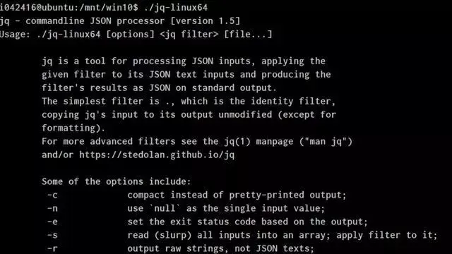 一个JSON字符串和文件处理的命令行神器jq，windows和linux都可用 - 知乎